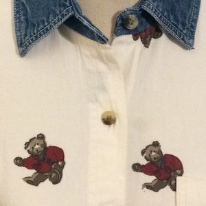 Rue21 | Tops | Vtg Rue Twenty One Bear Long Sleeves | Poshmark